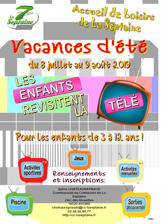 Accueil de Loisirs de La Septaine | Mairie d'Avord